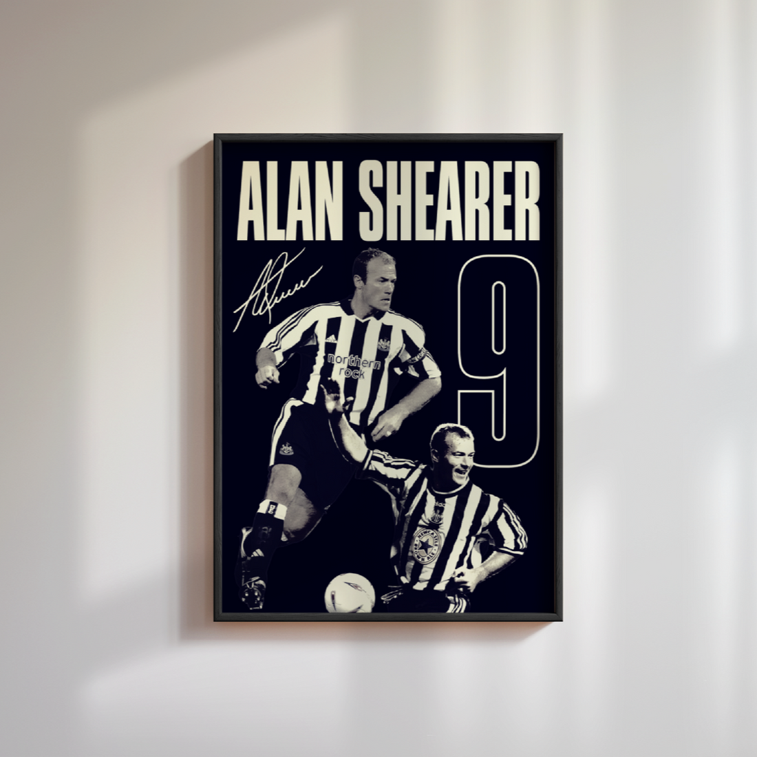 Alan Shearer Poster – Fly Prints LTD