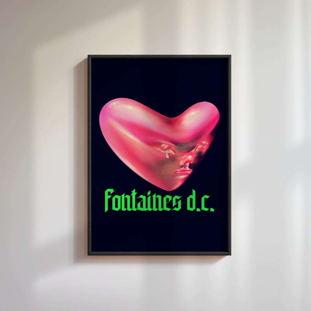 Fontaines D.C. Romance Poster – Fly Prints LTD