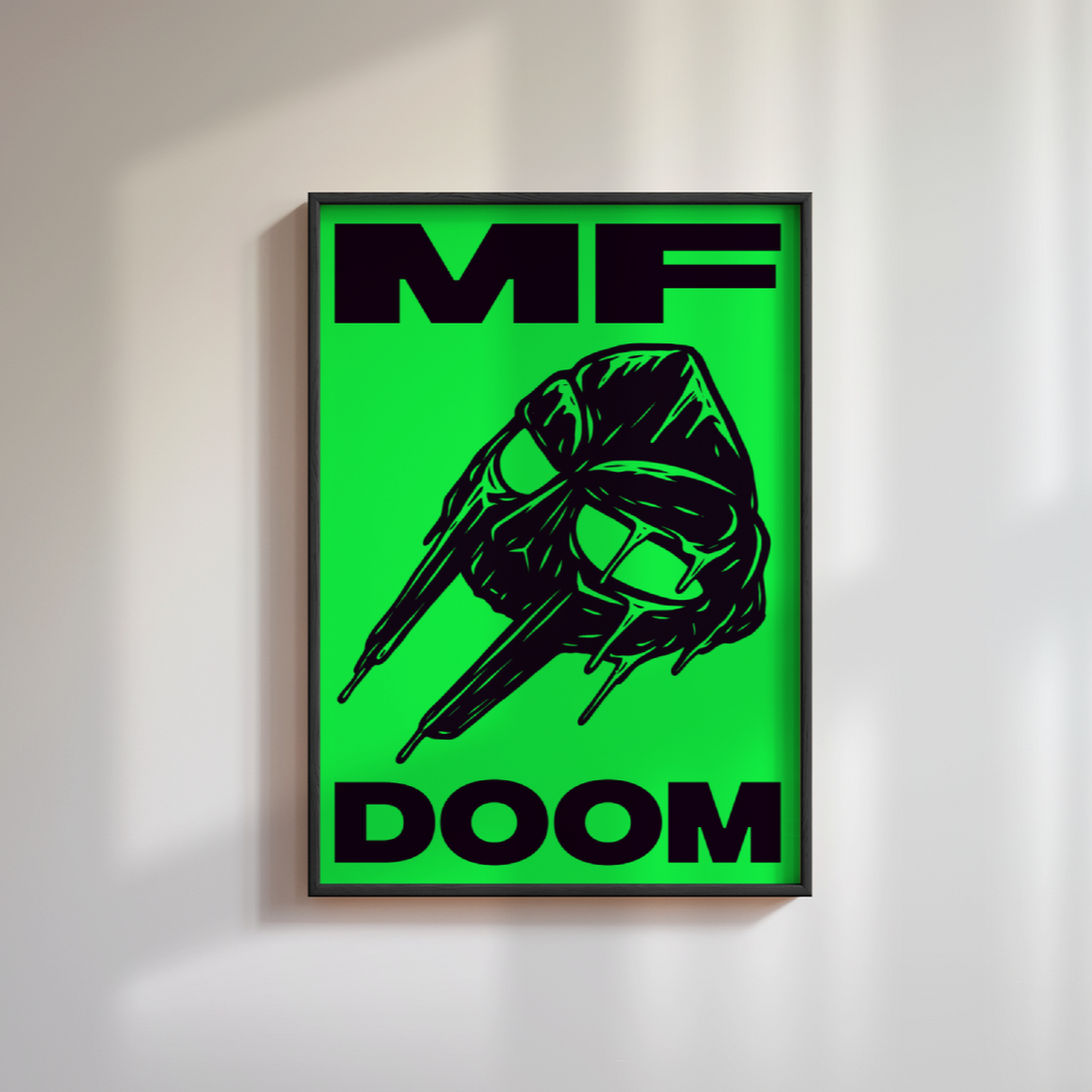 MF Doom Poster – Fly Prints LTD