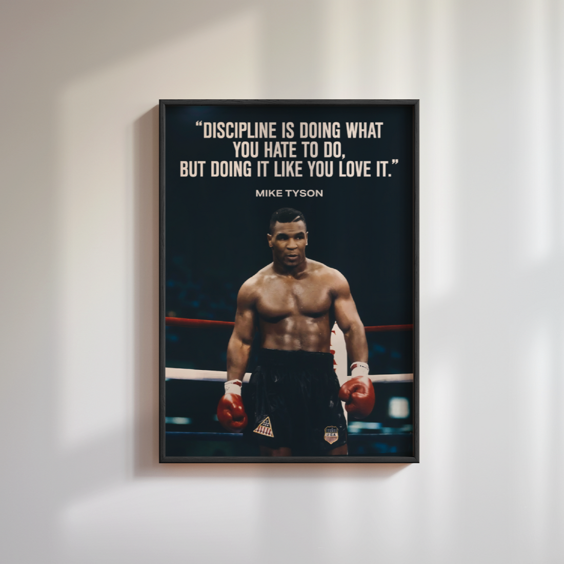 Mike Tyson Quote Poster – Fly Prints LTD