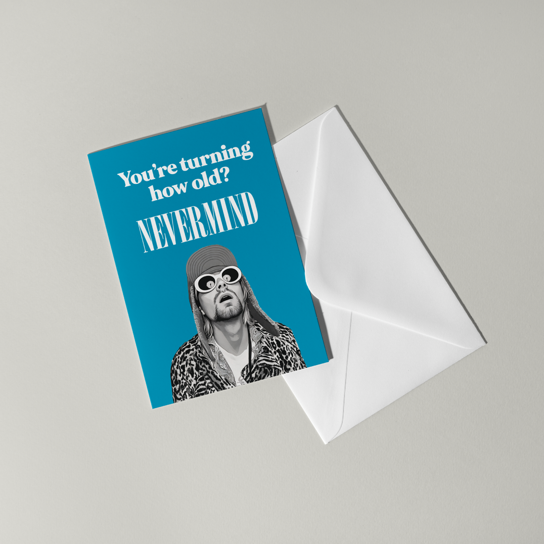 Nirvana Birthday Card – Fly Prints LTD