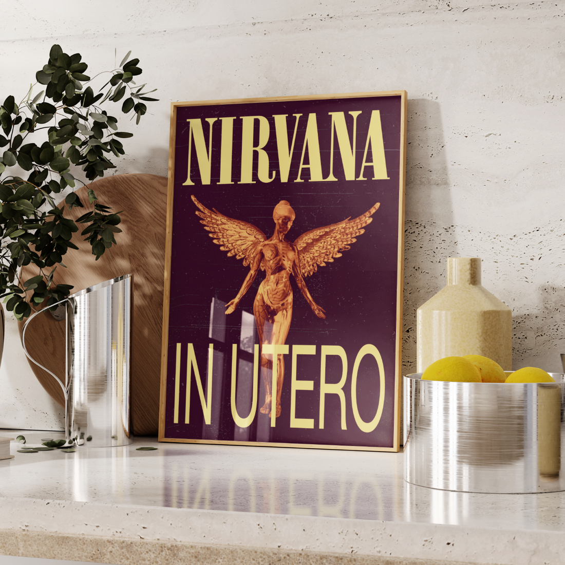 Nirvana In Utero Poster – Fly Prints LTD