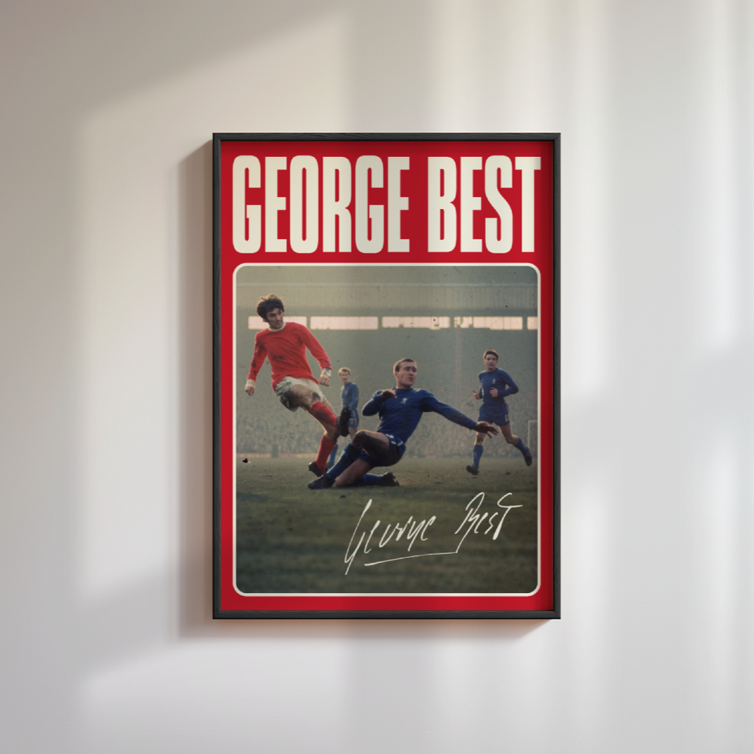 George Best Poster – Fly Prints LTD