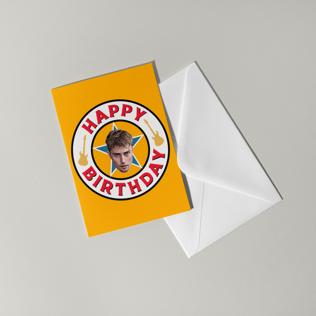 Sam Fender Birthday Card – Fly Prints LTD
