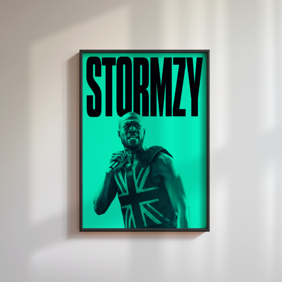 Stormzy Grime Poster – Fly Prints LTD