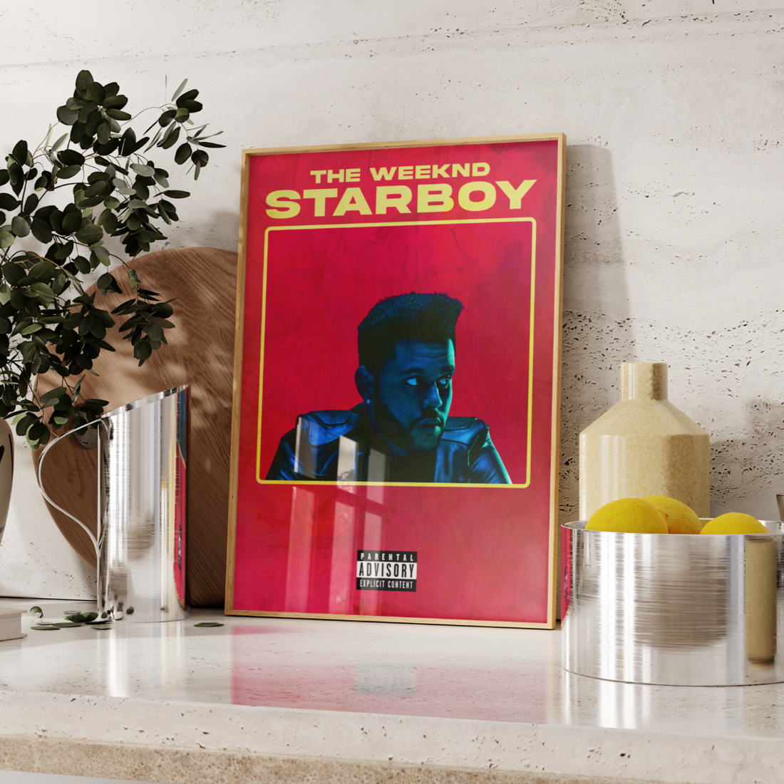 The Weeknd Starboy Poster – Fly Prints LTD