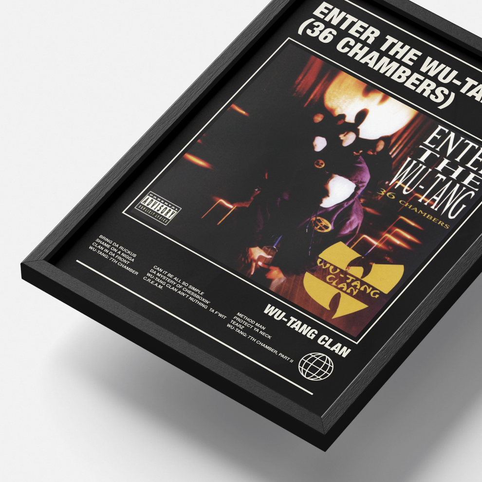 Wu-Tang Clan Album Poster – Fly Prints LTD